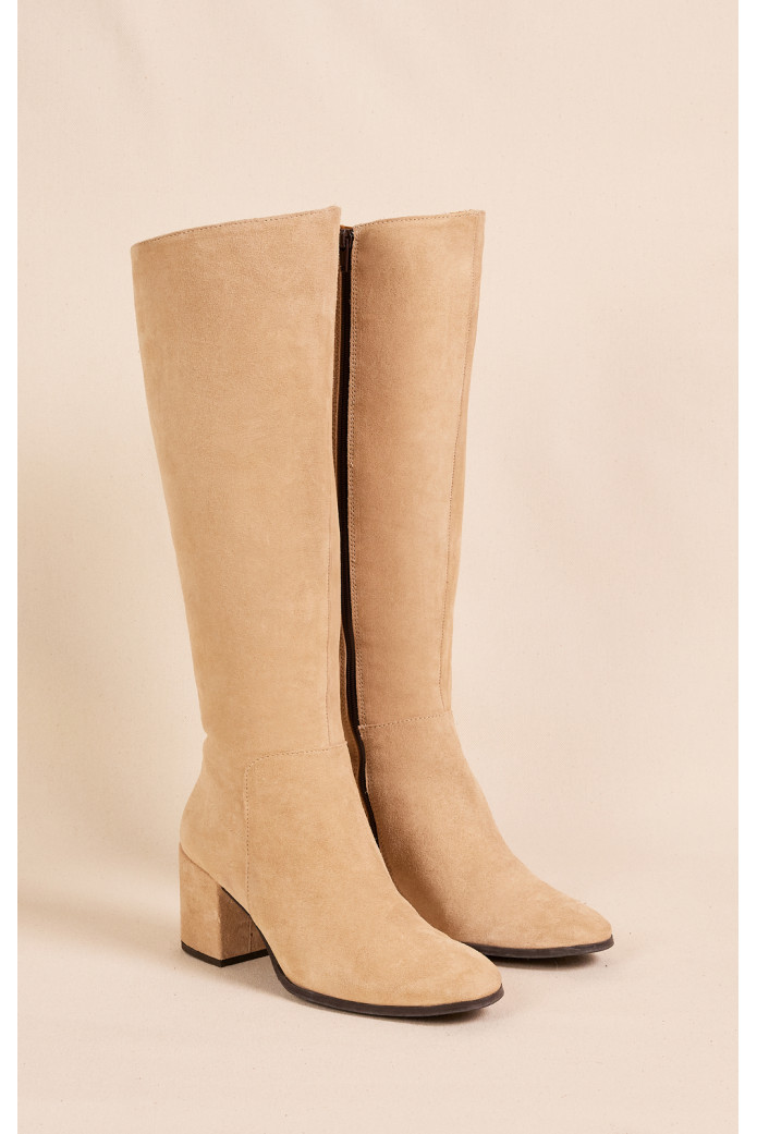 BEIGE MEL BOOTS